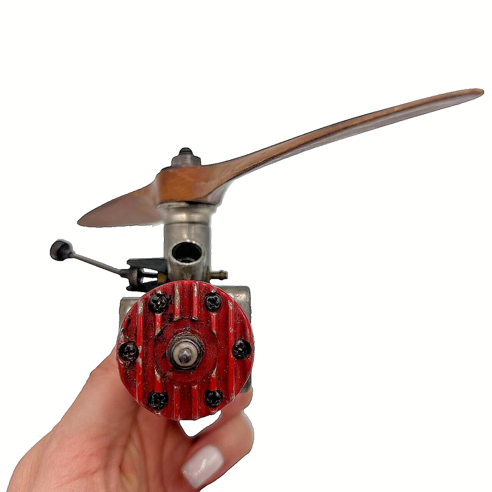 McCoy 35 Red Head Vintage Model Airplane Radio Control Engine Propeller ...
