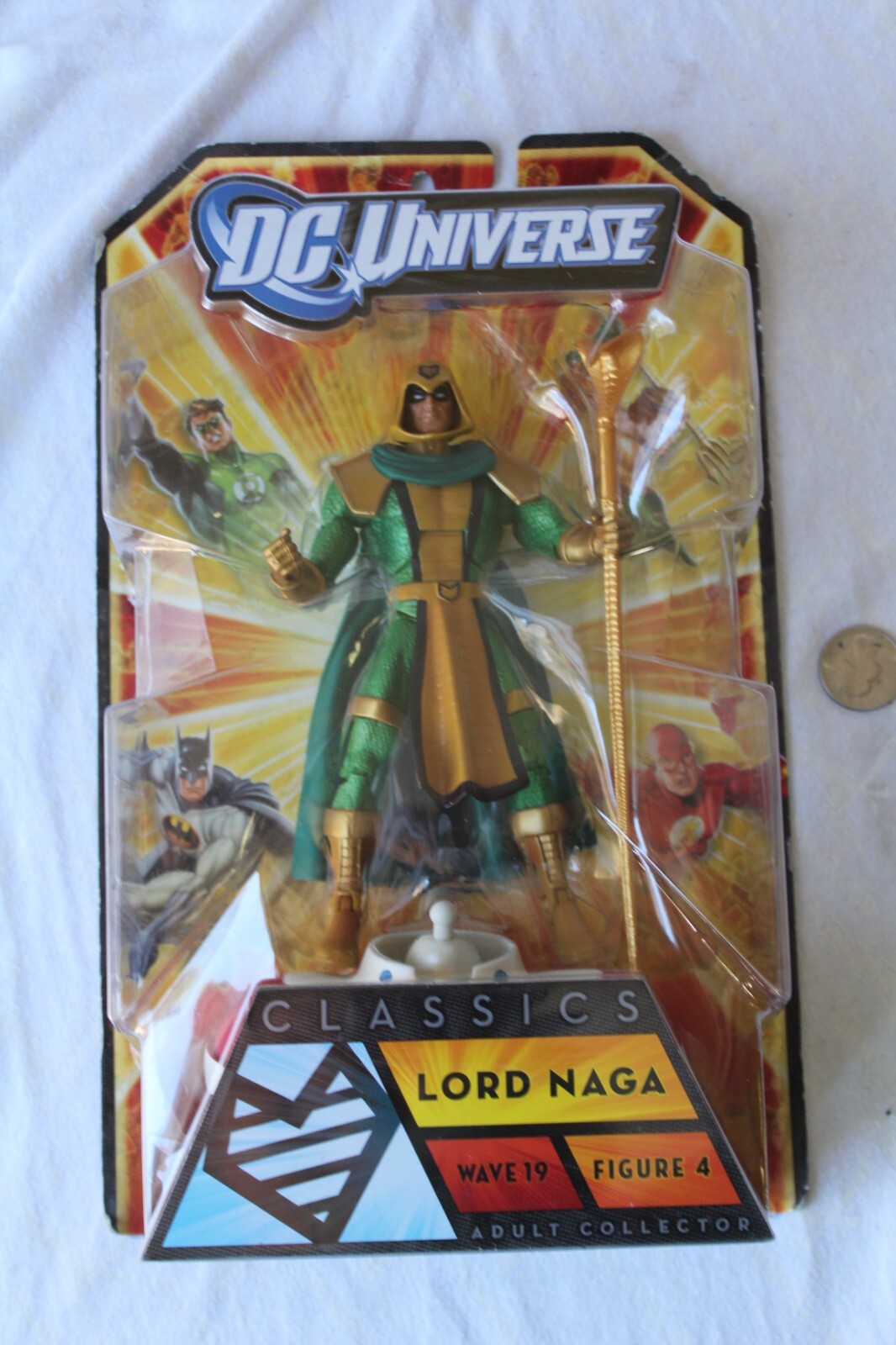 NEW MATTEL DC UNIVERSE CLASSICS LORD NAGA STRIPE BAF SERIES WAVE 19 ...