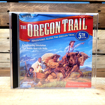 The Oregon Trail - 5th Edition (Windows PC & Macintosh CD-ROM, 2001) w ...