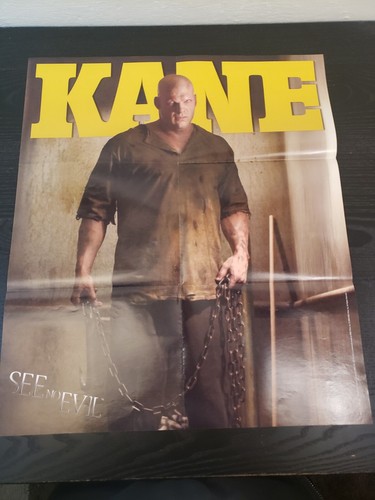 2006 WWE WRESTLING * KANE * "SEE NO EVIL" Poster | eBay