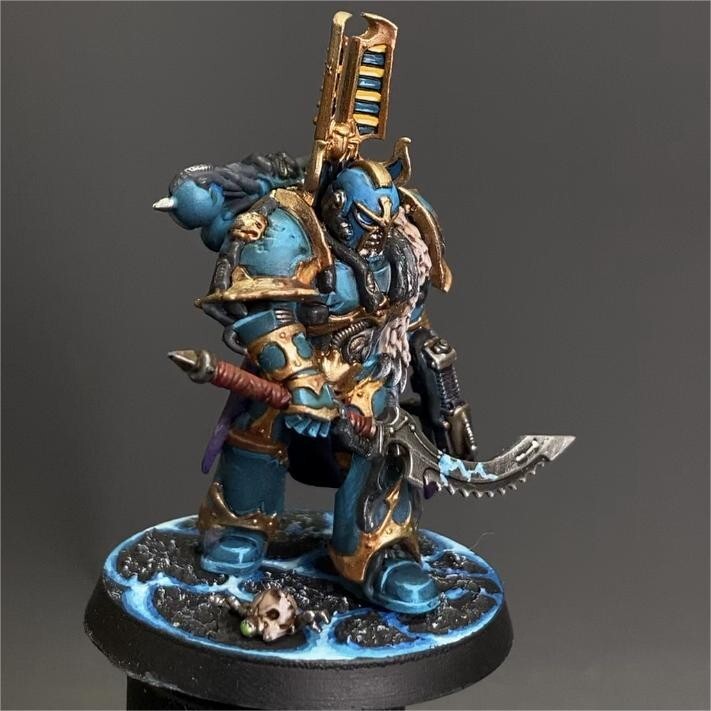 Warhammer 40K Chaos Lord On Manticore Space Marines Presale Painted ...