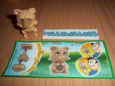 Ff153 Brown Puppy + BPZ Kinder Surprise Italy 2014/2015 Natoons | eBay