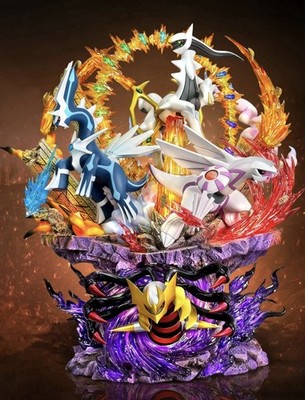 Pokemon Legendary Pokemon Statue Anime Statue Huge Throne Statue Resin ...
