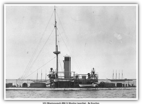USS Miantonomoh (BM-5) Monitor (warship) | eBay