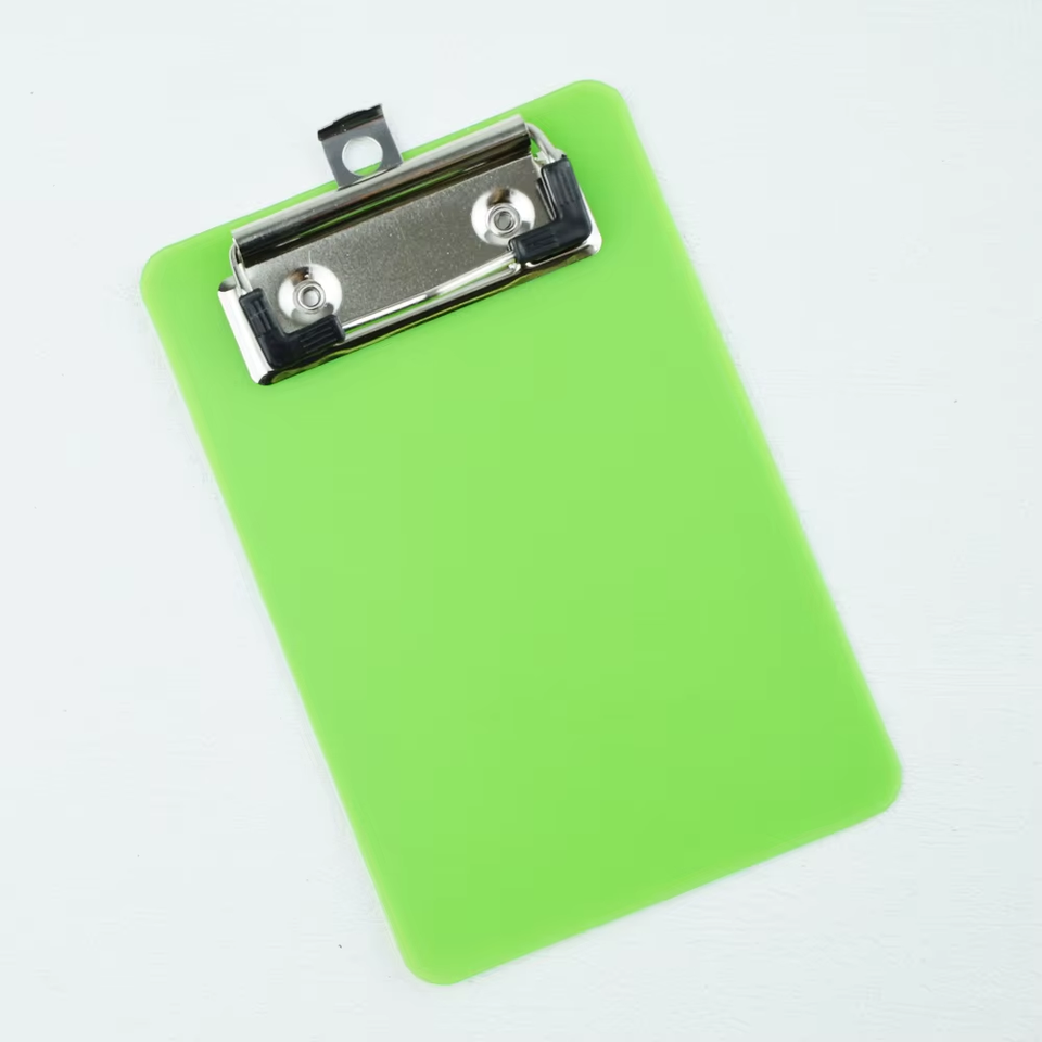 Portable Multi-Function Clipboard Organizer: Hangable Mini Plastic Note ...