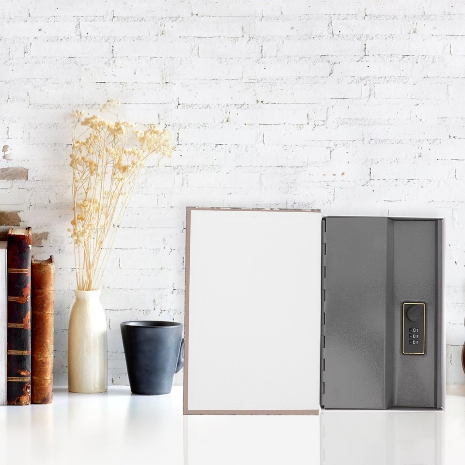 Book Shape Box Stainless Steel Storage Containers Decorative Boxes ...