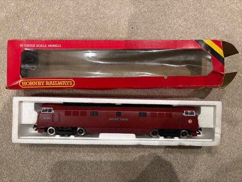 HORNBY R352 CLASS 52 WESTERN COURIER D1062 LOCO MAROON Boxed | eBay UK