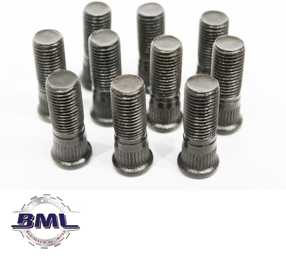 LAND ROVER SERIES 2 SPLINED ONE END REPAIR WHEEL STUD. 10 X PART 561886 ...