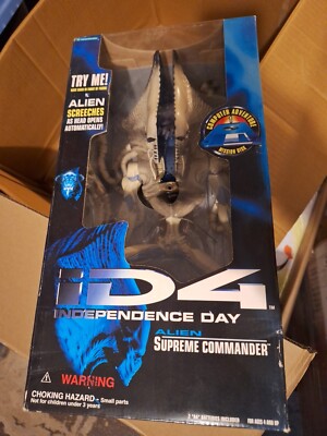 SEALED ID4 Independence Day Alien Supreme Commander Trendmasters 1996 ...