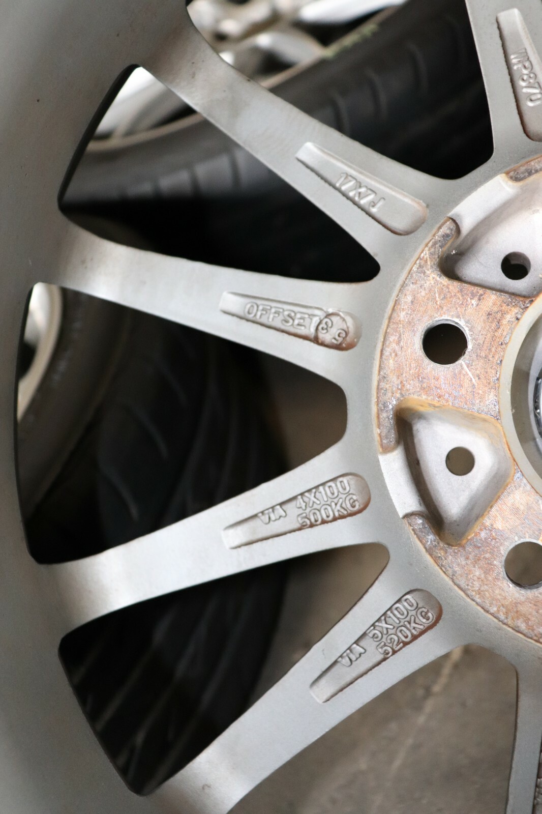 JDM A-TECH Final Speed AfterMarket Wheels 17x7 ET +53 5x114.3 Rims ...