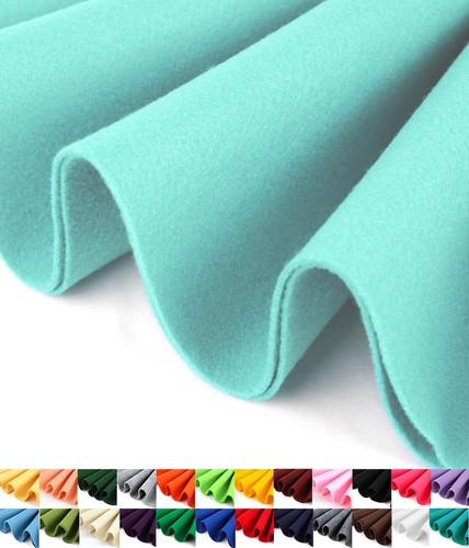 Felt Fabric 72" Wide 1.6mm Thick Soft Acrylic Felt for DIY Crafts Aqua ...