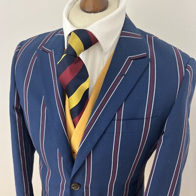 Boating Striped Blazer Jacket by Stefano Conti Mod Cruise 60’s Preppy ...