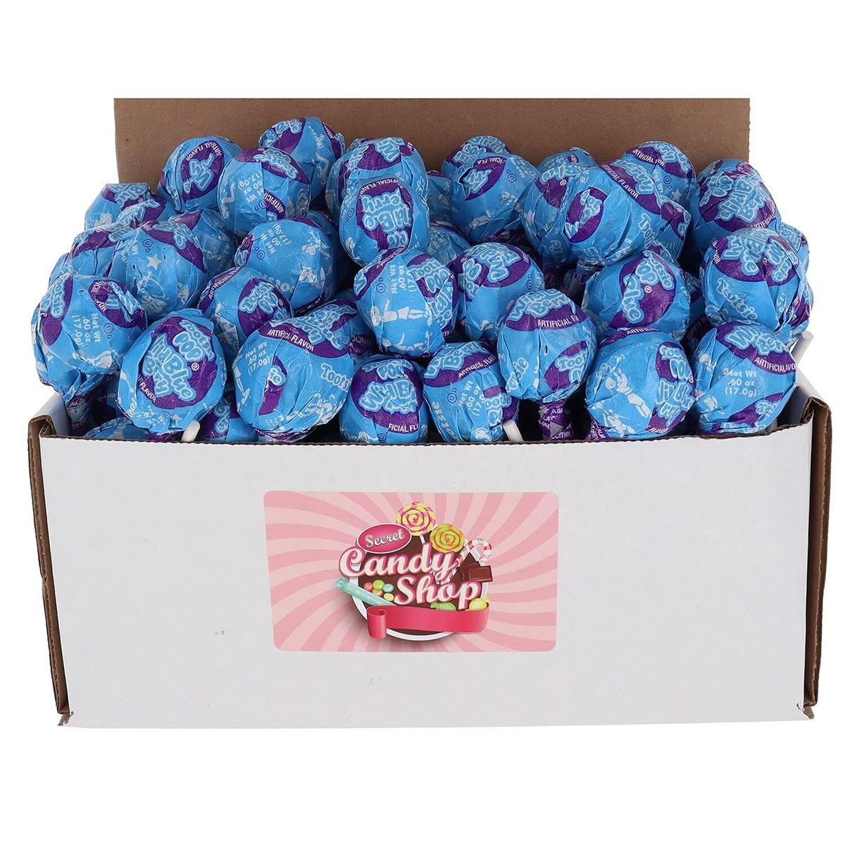 Blueberry Tootsie Roll Pop