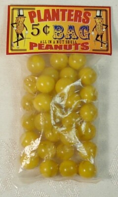 PLANTERS PEANUTS MARBLES IN BAG | eBay