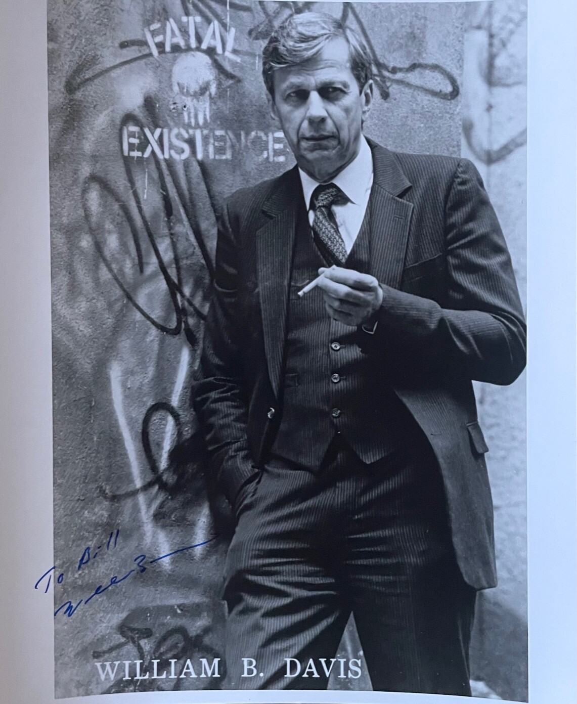 William B. Davis THE X FILES Original Autographed 8X10 photo | eBay