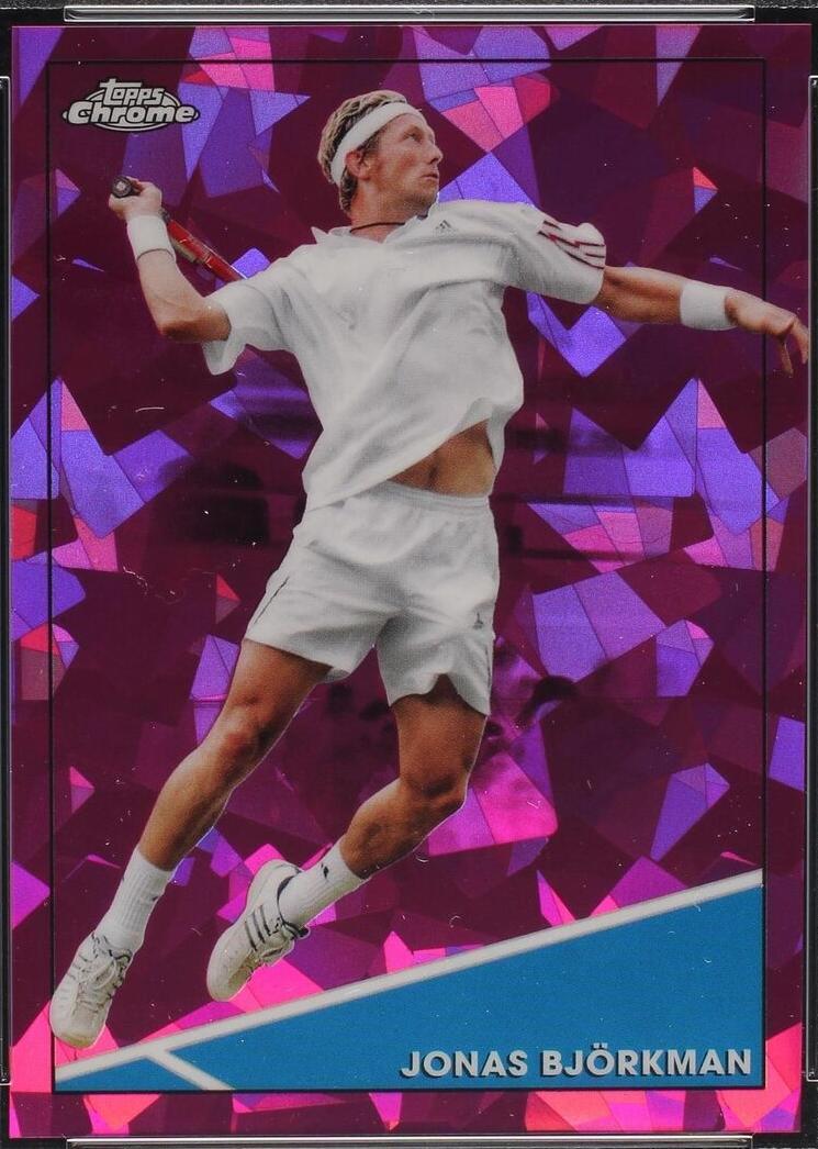 2021 Topps Chrome Sapphire Edition - Jonas Bjorkman #6 Fuchsia /299 for ...