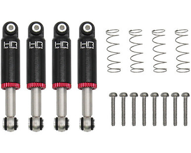 Hot Racing Axial SCX24 Black Internal Spring Air Shocks 32mm | eBay