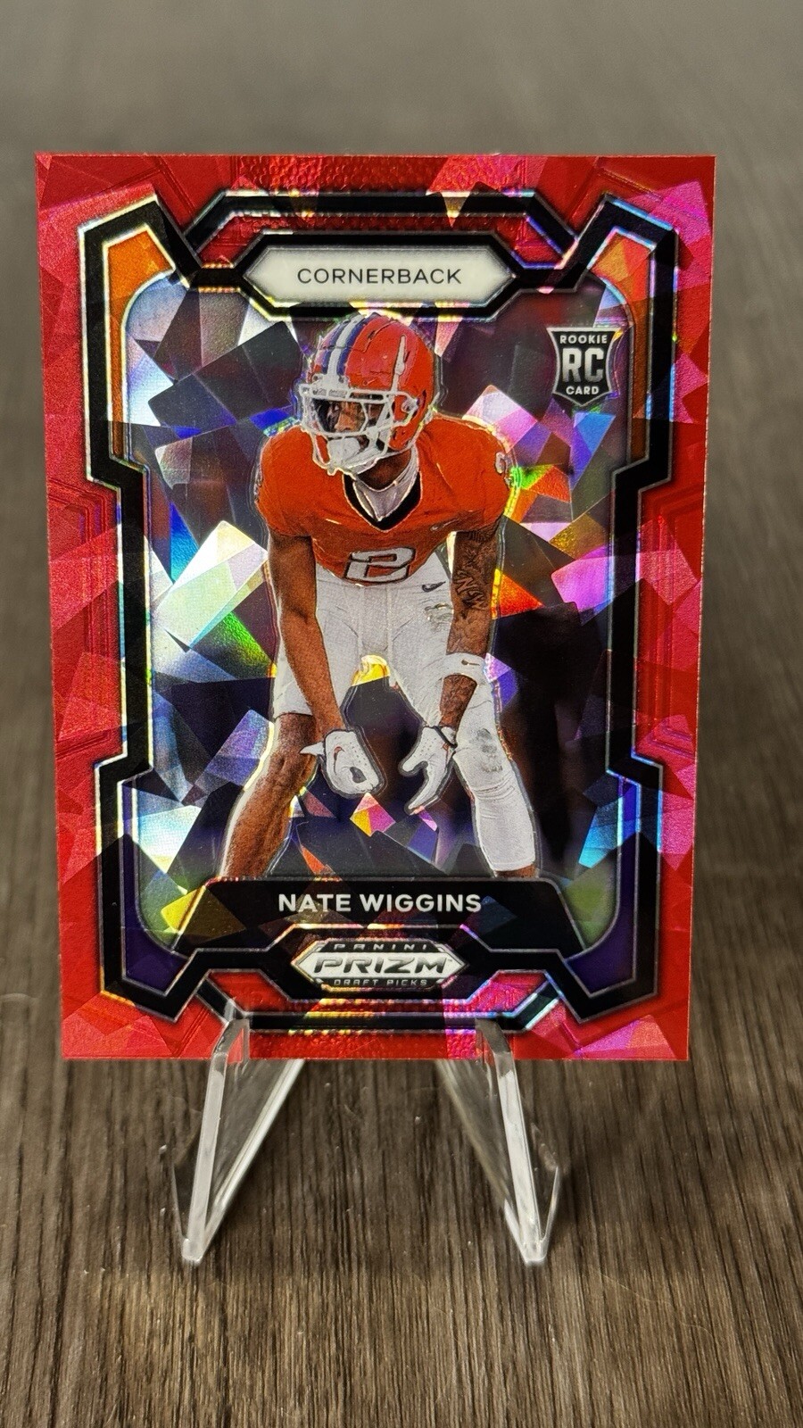 Nate Wiggins 2024 Prizm Draft Picks #115 Red Ice Price Guide - Sports ...