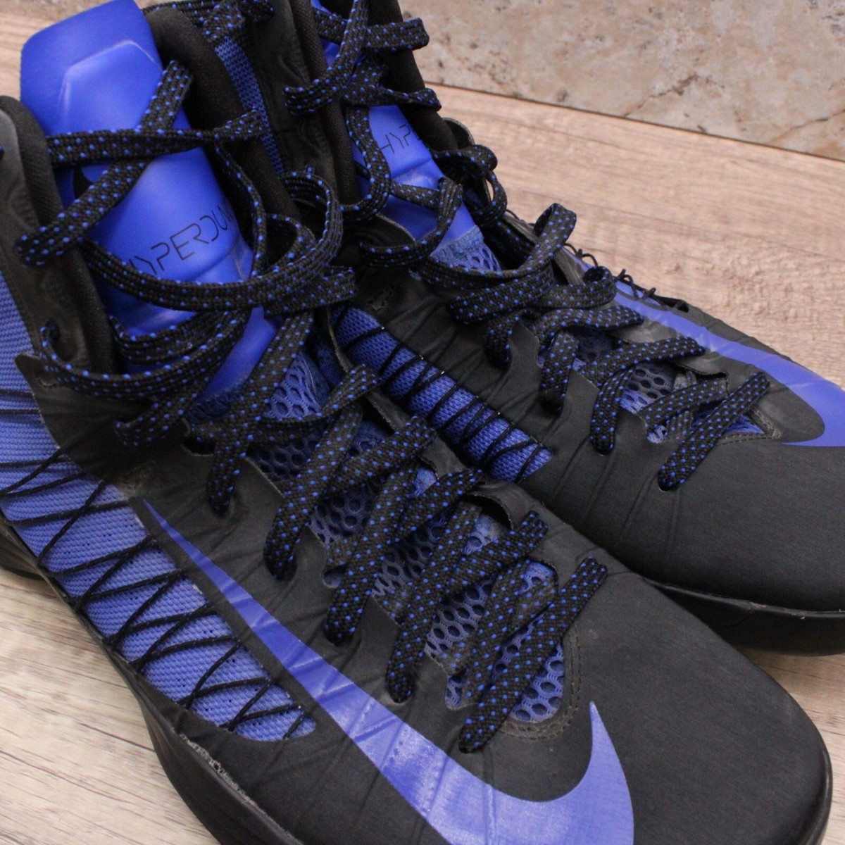 Nike Hyperdunk 2012 Blackroyal Blue Basketball Mens Shoes Nike
