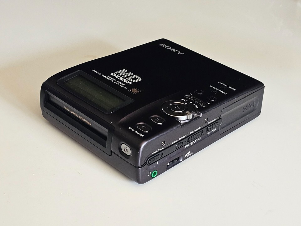 Super Rare Sony MZ-2P Walkman Personal MiniDisc MD Player working ...
