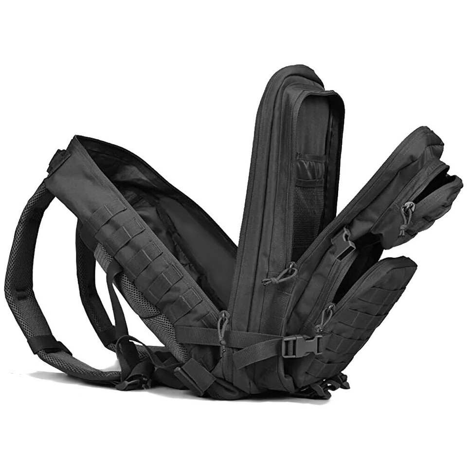 50L Military Tactical Large Backpack Army Men's Backpack 3-Day Assault ...