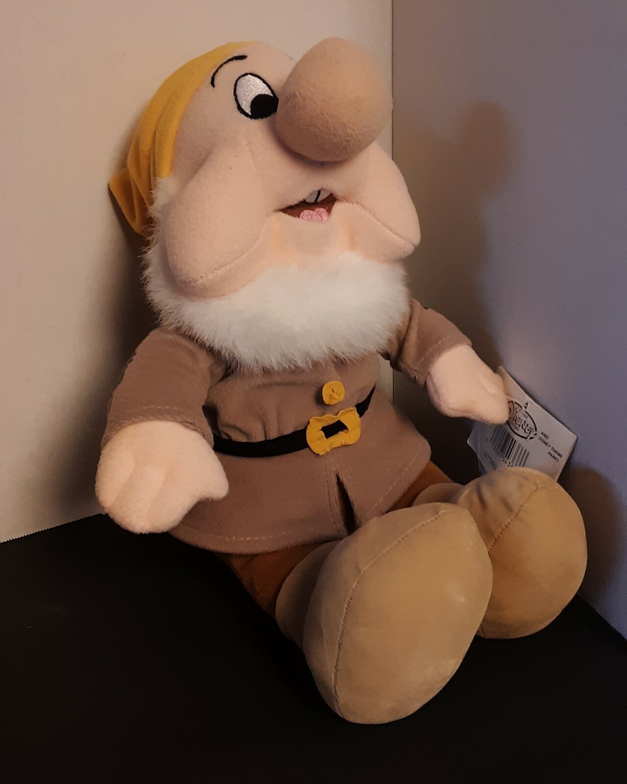 SNEEZY dwarf 12" plush Snow White with SNEEZY HAT 45" long for buddy | eBay