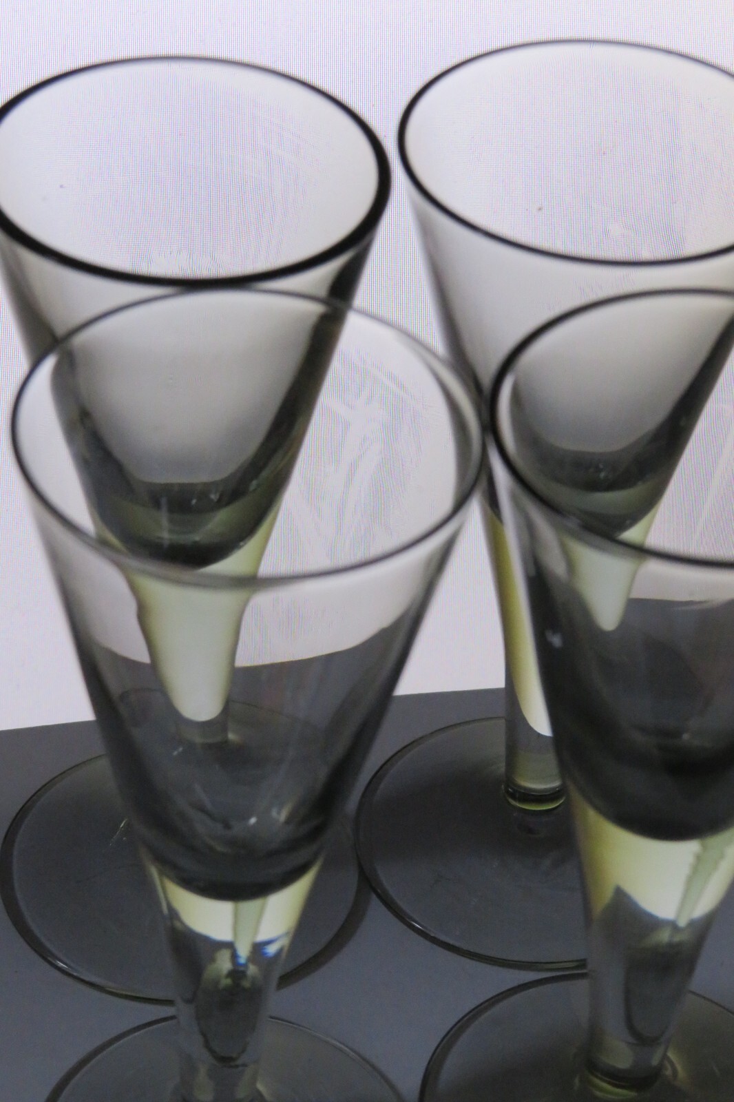 SET OF 4 ORREFORS CRYSTAL “MIRABEL” SHOT Glasses | eBay UK