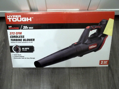 NEW Hyper Tough 20V Max 20Volt 90mph 372 Cfm Handheld Blower - Tool ...