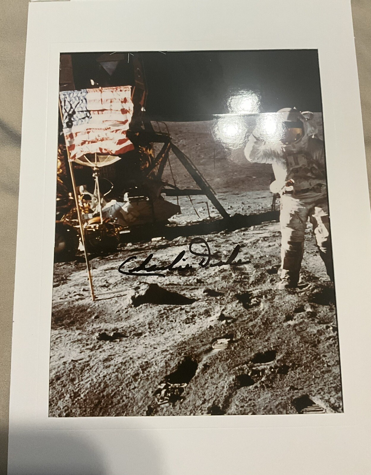 Charlie Duke SIGNED 5”x7” Photo - Apollo 16 Moonwalker | eBay