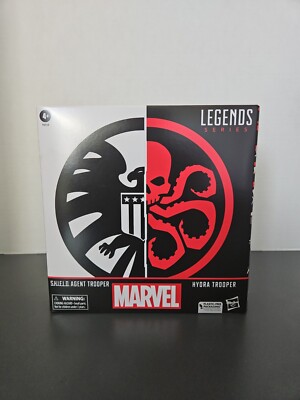 NEW - Marvel Legends 6" SHIELD Agent Hydra Trooper 2-Pack -In Hand MIB ...