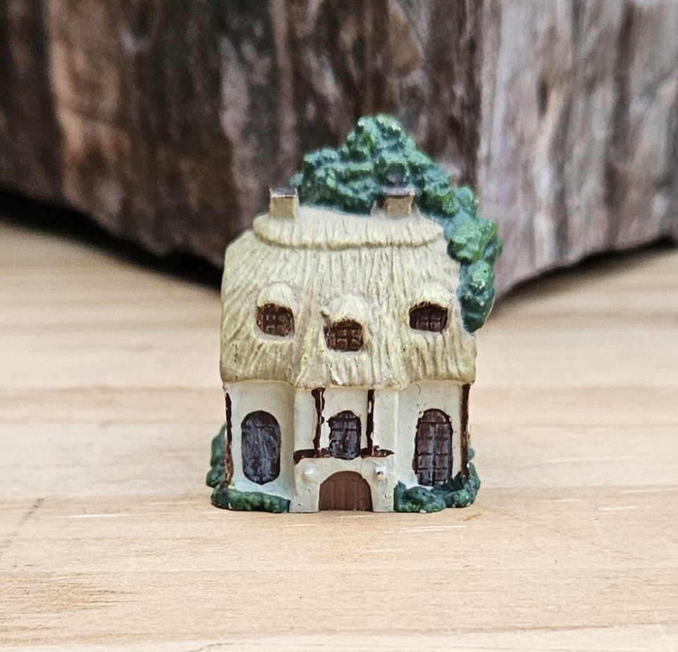 Vintage Lenox Princeton Gallery Thimble Miniature Cottage House ...