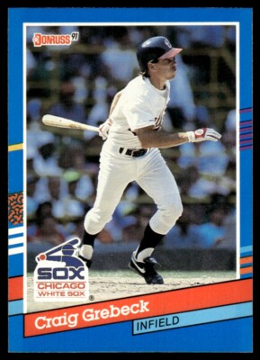 1991 Donruss #378 Craig Grebeck Chicago White Sox | eBay