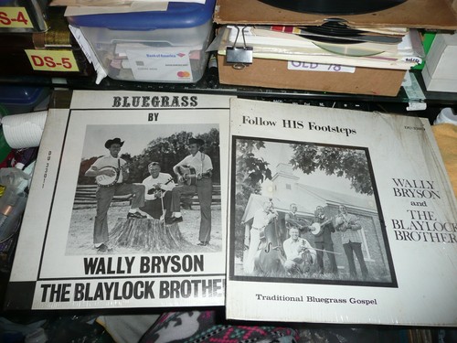 Record LP Bluegrass and Gospel Wally Bryson & Blaylock Brothers on ...