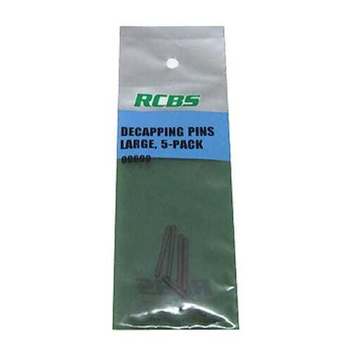 RCBS Replacement Decapping Pins - Small Large Headed FREE SAME DAY ...