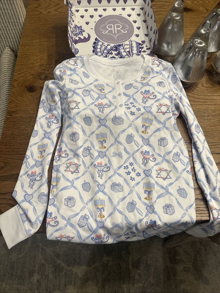 Love Shack Fancy Roller Rabbit Hanukkah Pajamas SIZE: 14 Years | eBay