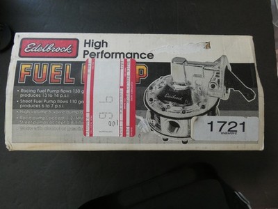 EDELBROCK HIGH PERFORMANCE FUEL PUMP 1721 | eBay