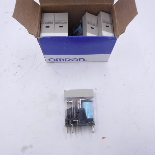 5 Pack Omron 5A 24VDC 8 Pin/Terminal General Purpose Relay G2R-2-S-DC24 ...