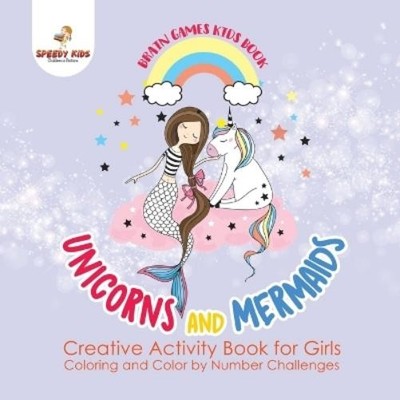 Jupiter Kids Brain Games Kids Book. Unicorns and Mermaid (Paperback ...