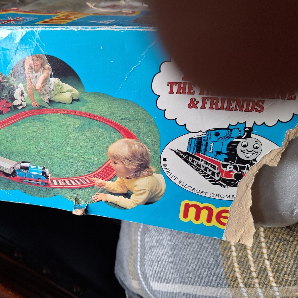 Vintage Merit Thomas The Tank Engine Big Big Train Set | eBay