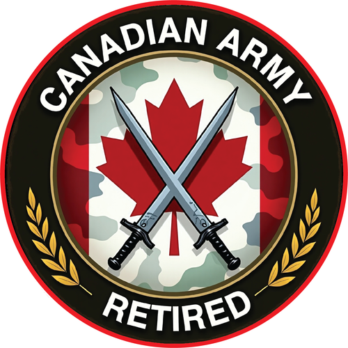 CANADA CANADIAN ARMY Retired Decals – Stickers for Car, Laptop, | eBay
