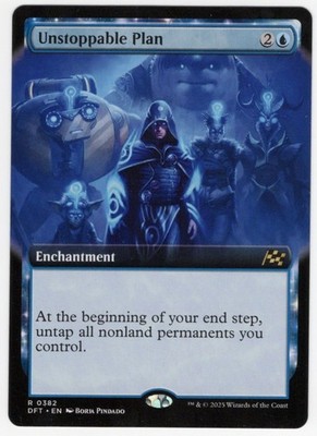 MTG Aetherdrift BORDERLESS R Unstoppable Plan #0382 | eBay