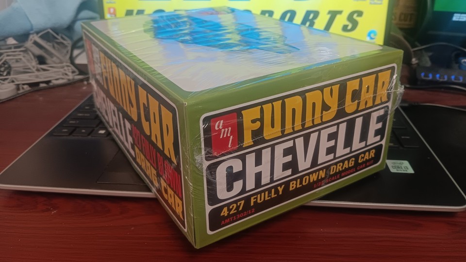 AMT 1:25 Chevelle AWB Model Kit FACTORY SEALED | eBay