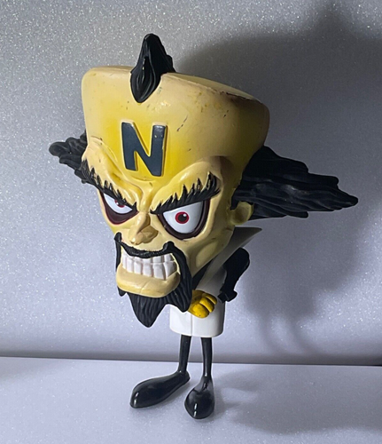 Vintage Crash Bandicoot Dr Neo Cortex Toy Figure 1998 Series 1 PS1 Has ...