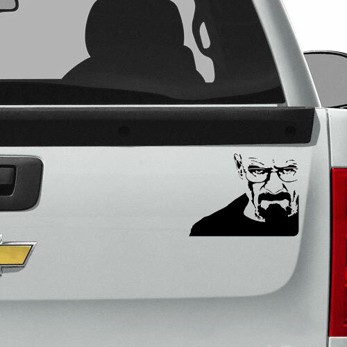 Walter White Car Sticker