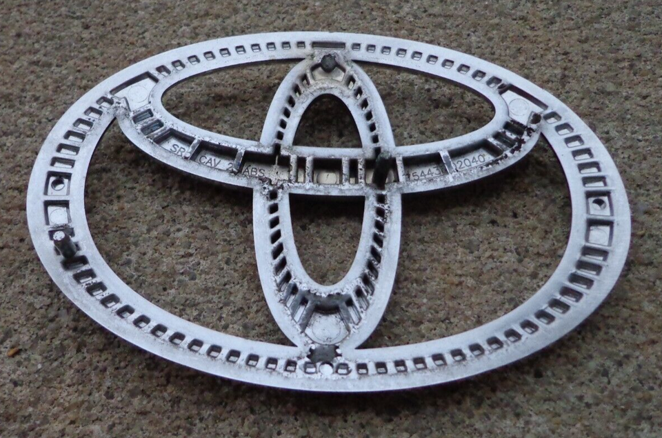 Toyota Matrix 4.25" rear trunk emblem badge decal logo OEM Genuine ...