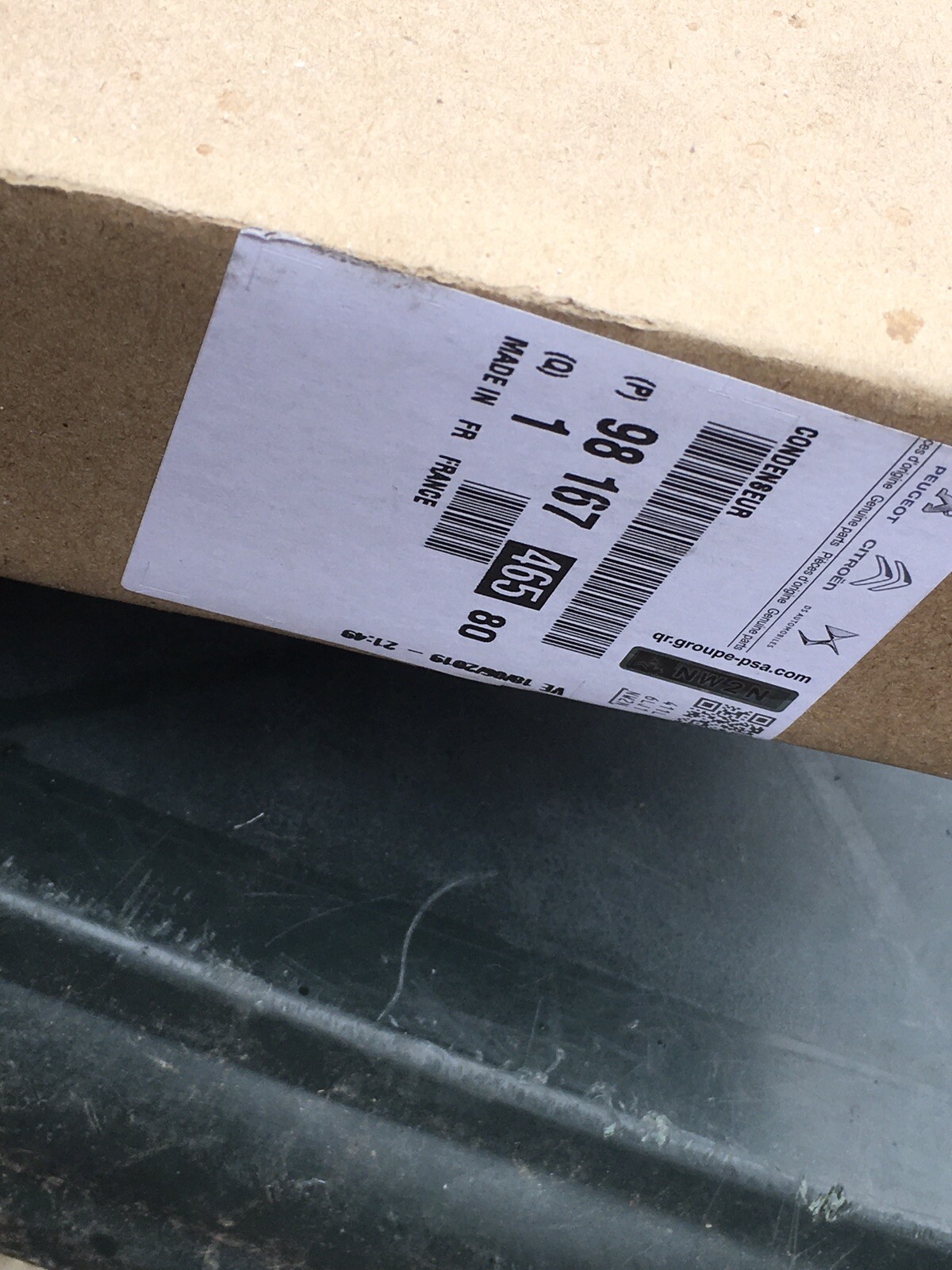 9816746580 Air Conditioning Condenser CITROEN C4 Grand Picasso 1014010 ...