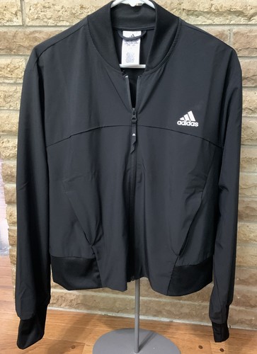 Adidas Lightweight Track Jacket With Pockets Black Size XL | eBay