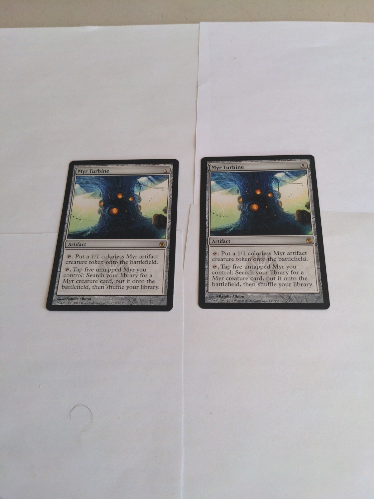 Myr Turbine Mtg X2 Cards | eBay