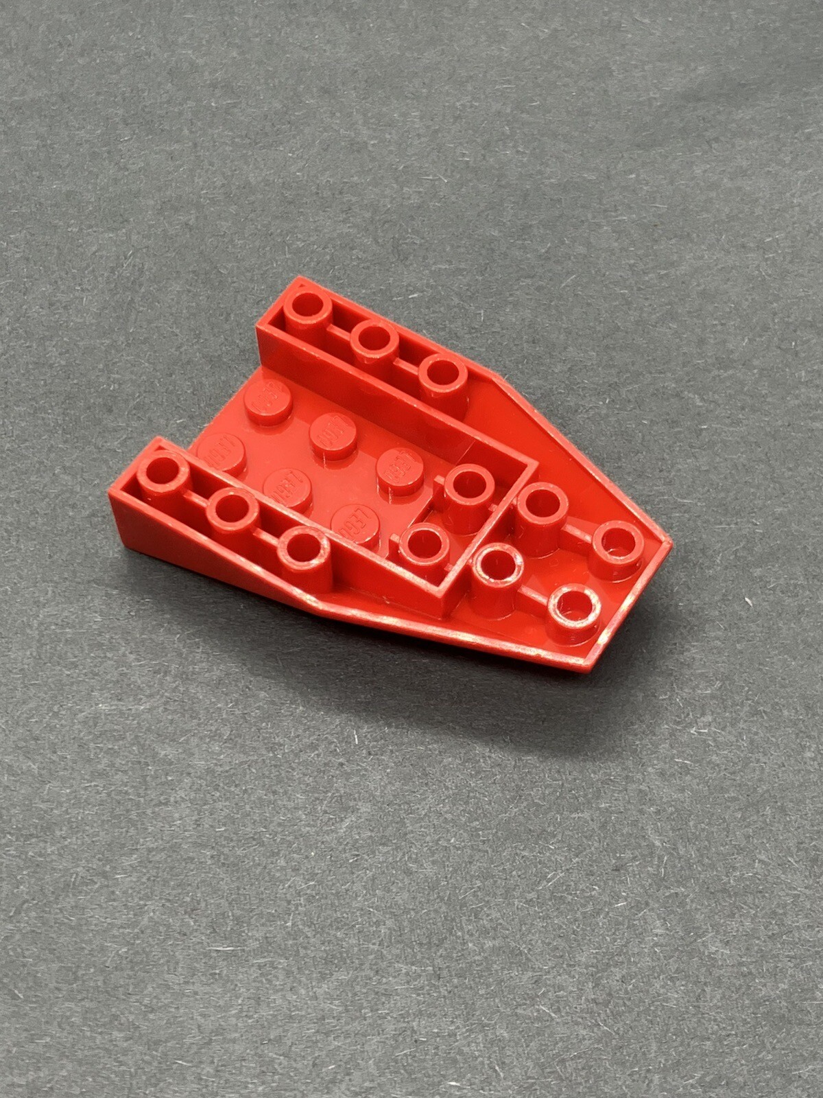 Lego Part 4856 4x6 Inverted Triple Sloped Wedge, Red Vintage (1pc) | eBay