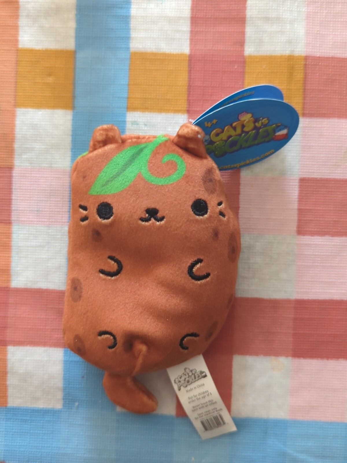 2 X 4" PLUSH Cats V Pickles 1 Blind Bag GOLD WAVE SERIES + NWT 318 SPUD ...